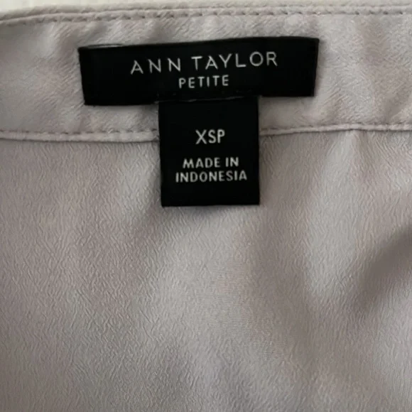 Ann Taylor | Tops | Ann Taylor Long Sleeves Blouse Size Xs Petite ...